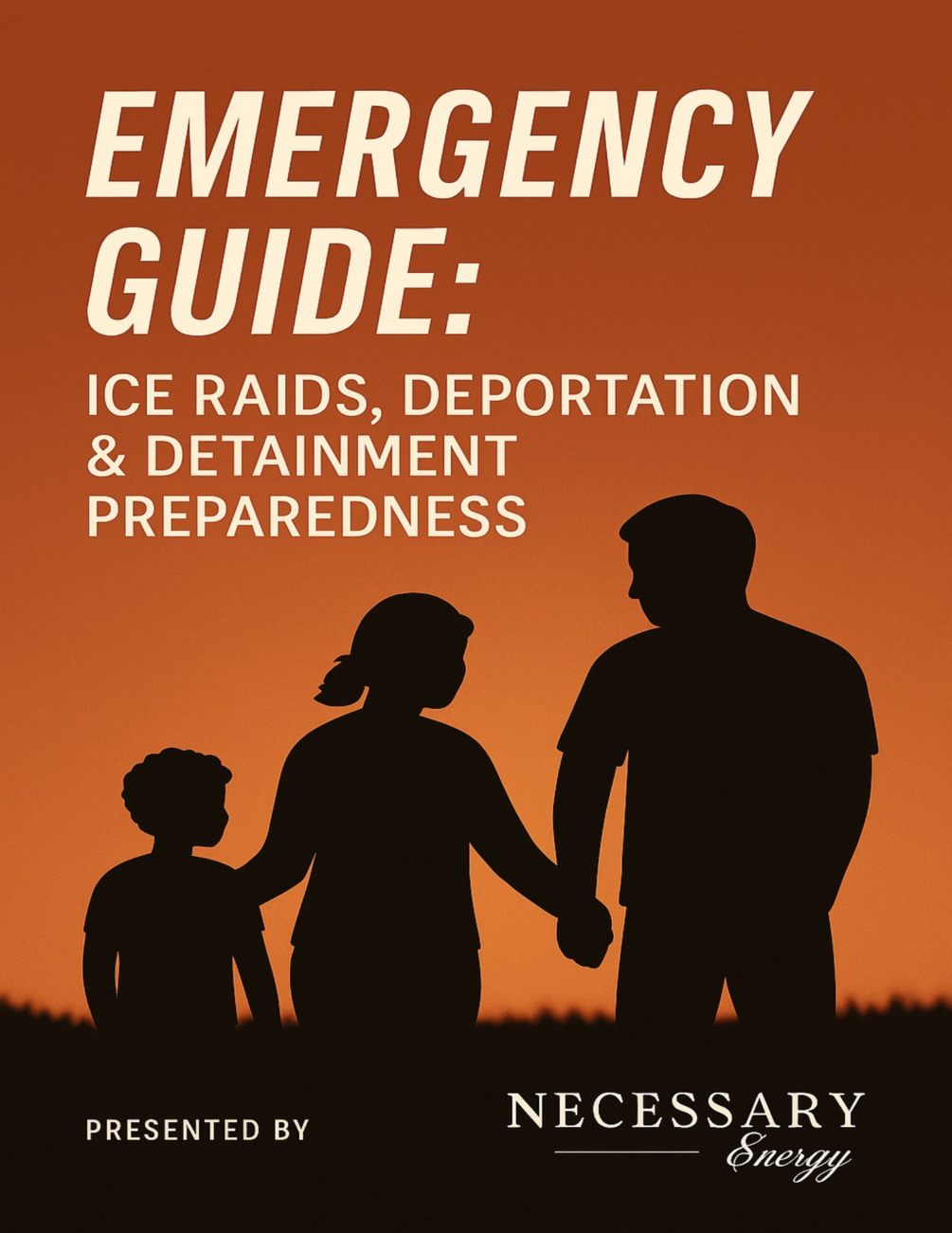 Emergency ICE Raid & Detainment Preparedness Guide (Digital Download)