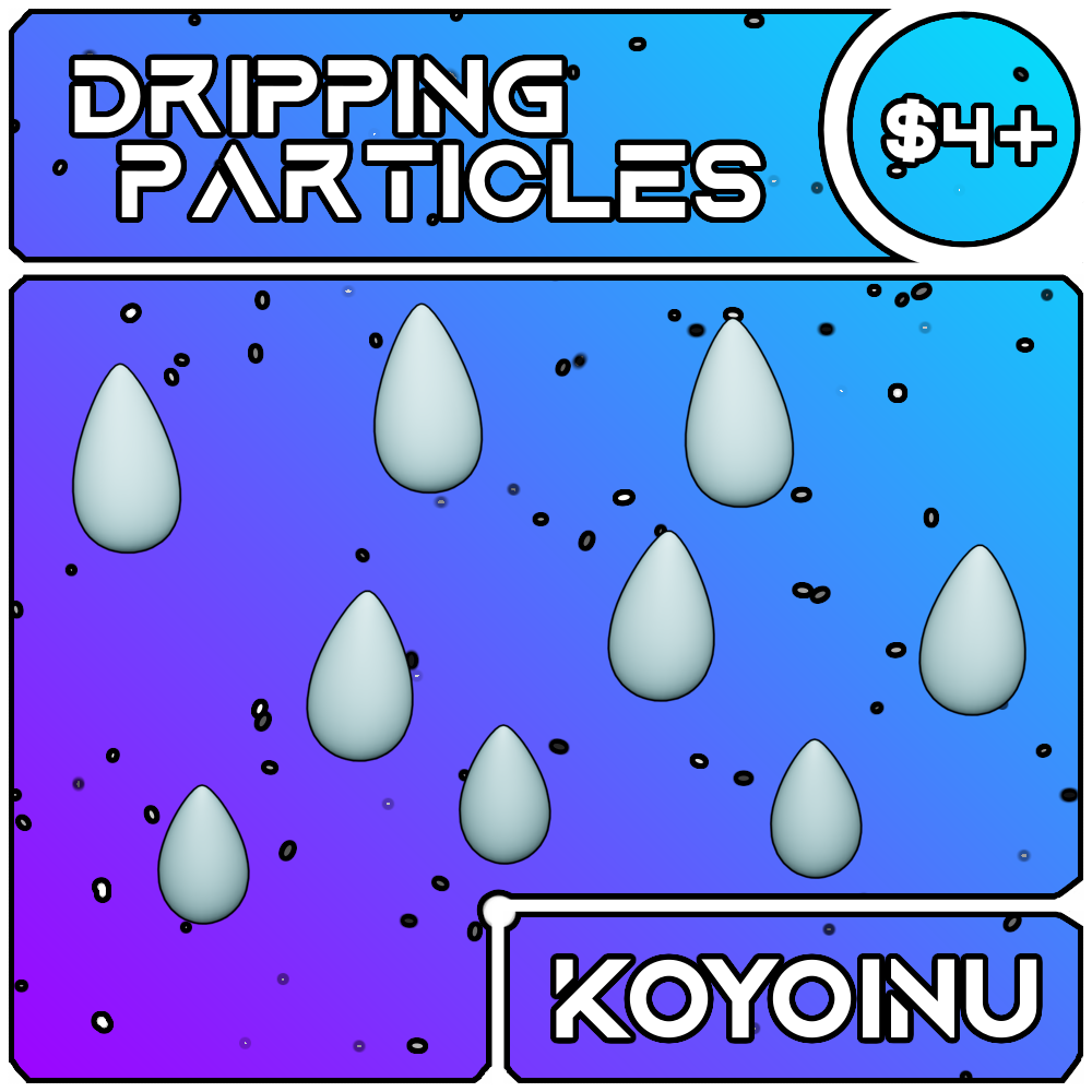 Dripping Particles