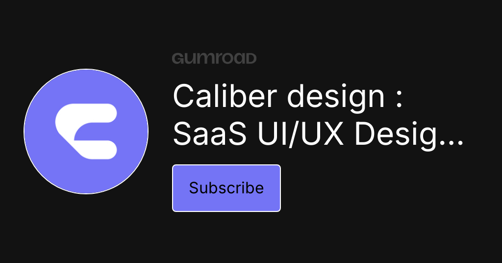 Caliber design : SaaS UI/UX Design Agency