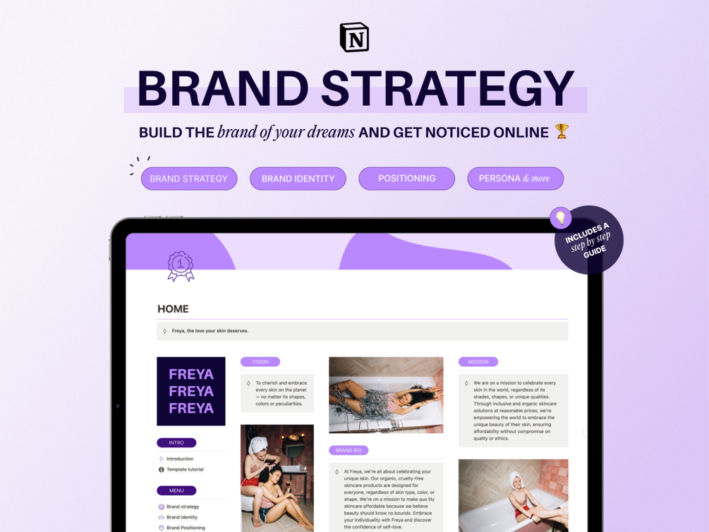 Brand Strategy Notion Template