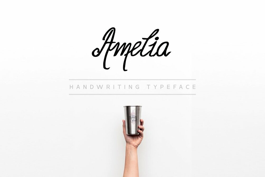 Amelia - Beautiful Handwriting Font