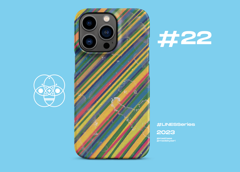 Line Art Snap Case for iPhone - #22 LinesSeries