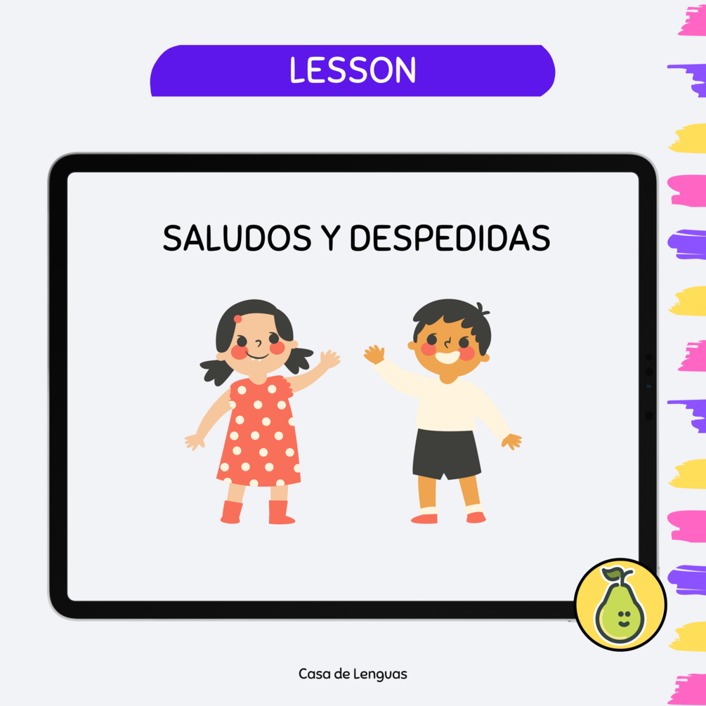 PEAR DECK: Saludos y Despedidas | Greetings and Farewells in Spanish ...