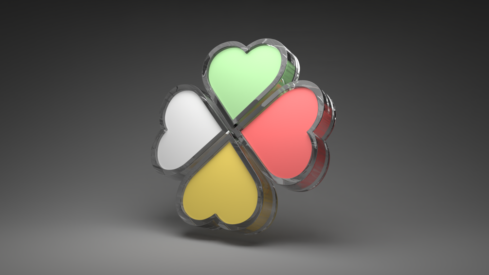 Clover 3D Model - Blender