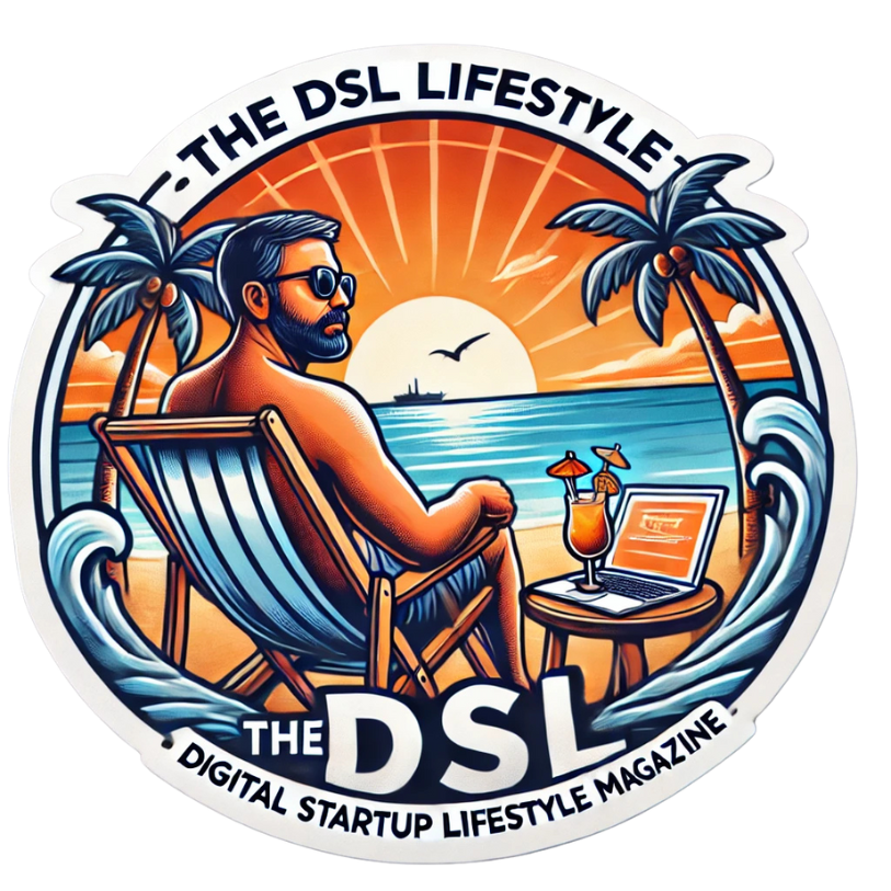 The DSL Lifestyle Sticker 3" Round