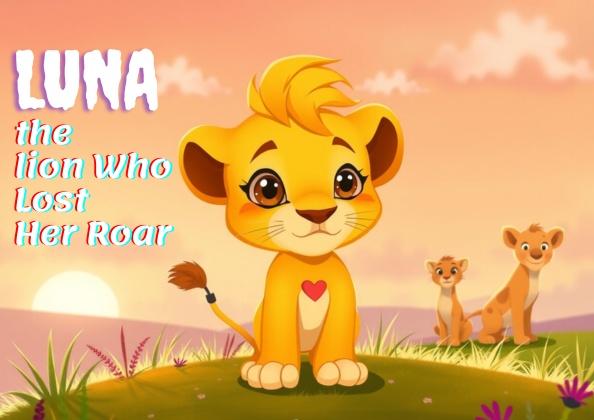 Luna the Lion Who Lost Her Roar - A Heartwarming Story About Finding ...