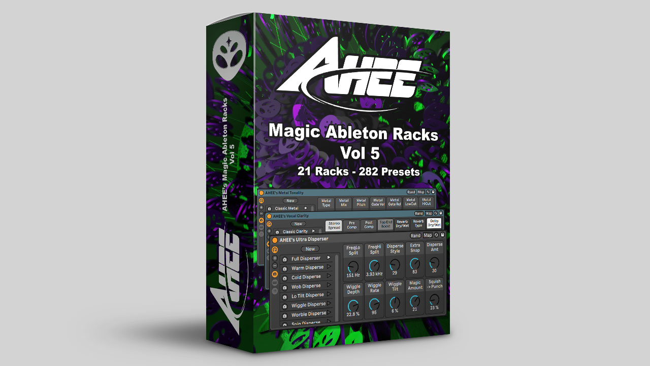 NEW AHEE's Magic Ableton Racks Vol 5 is here! - AHEE