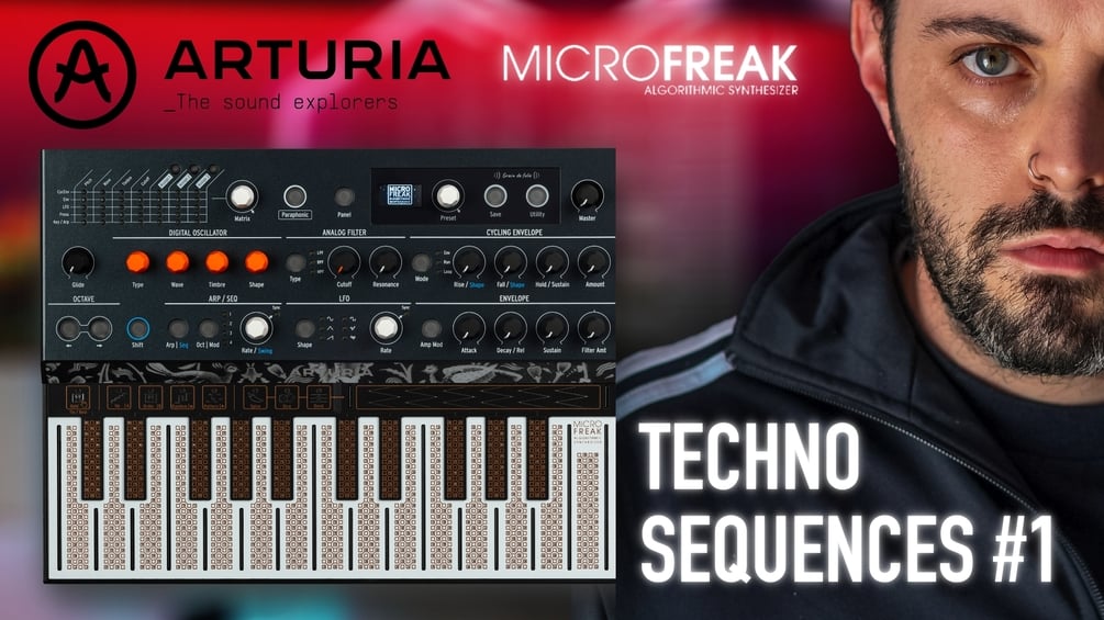 🔥ARTURIA MICROFREAK 🔥 - TECHNO SEQUENCES #1