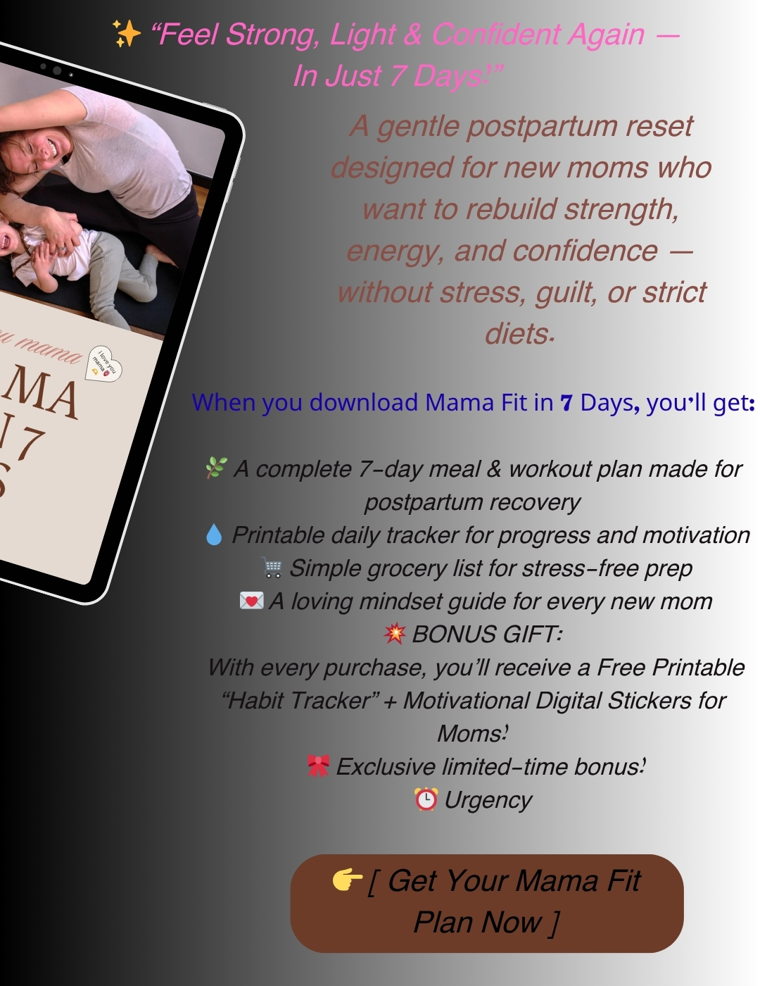 Mama Fit in 7 Days