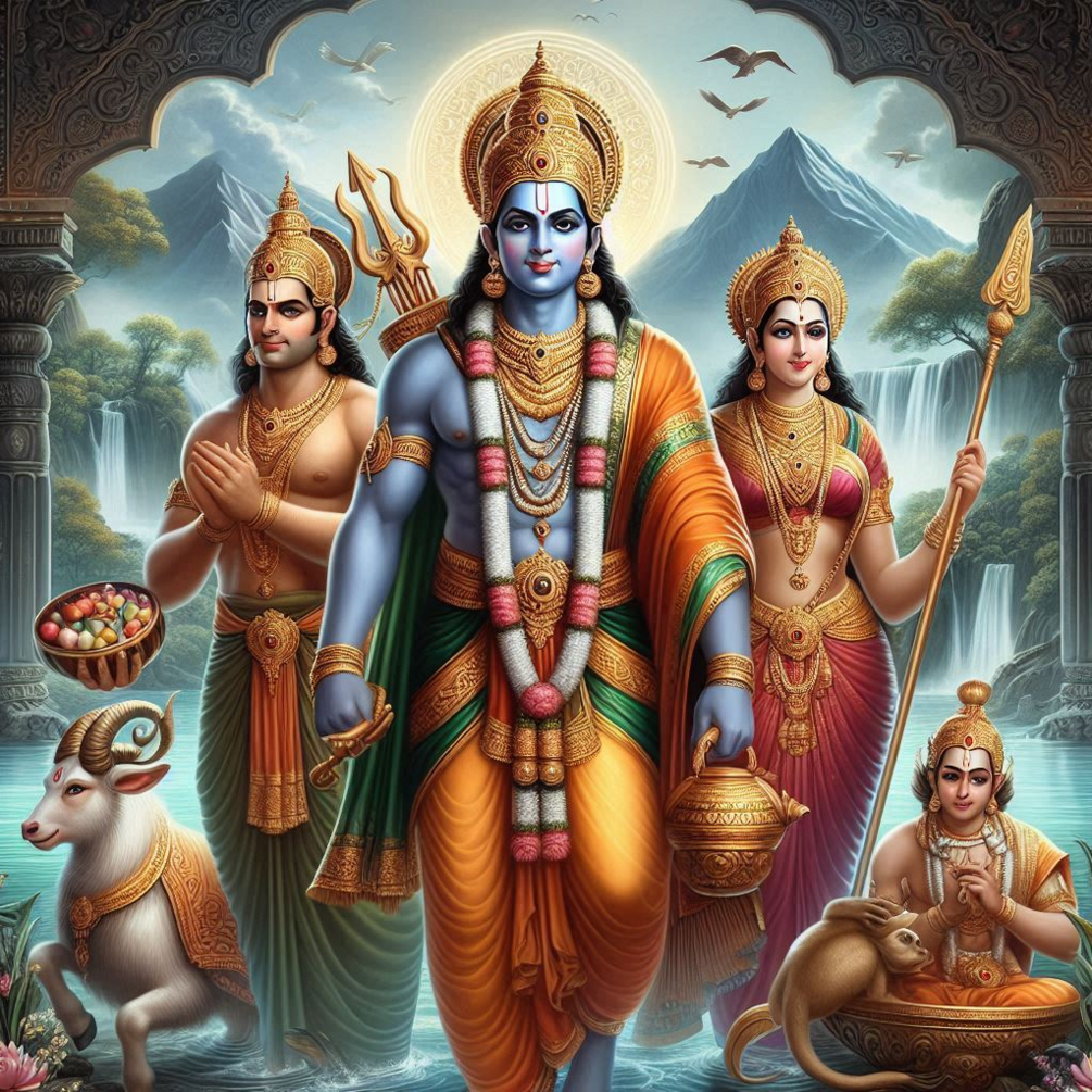 🎨 Divine Inspiration: #Abstract Expression Images of Gods 🌟#