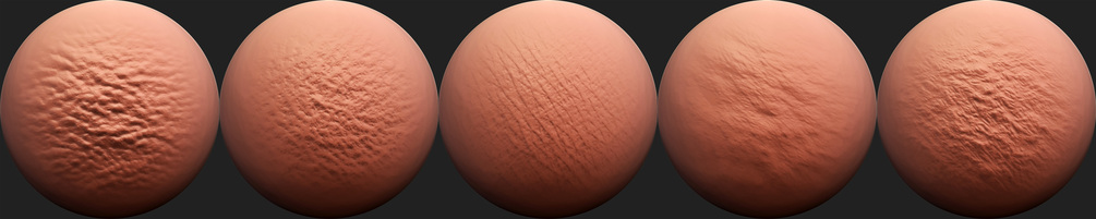 Human Skin Detail Brushes - Zbrush
