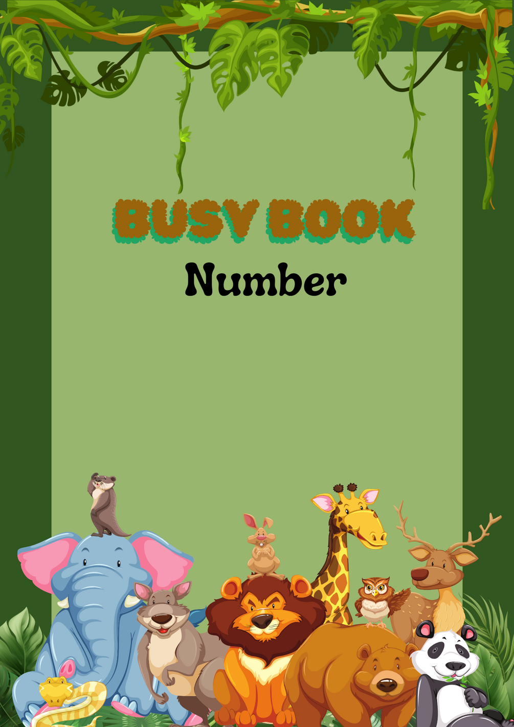 BUSY BOOK FOR CHILD (NUMBER)