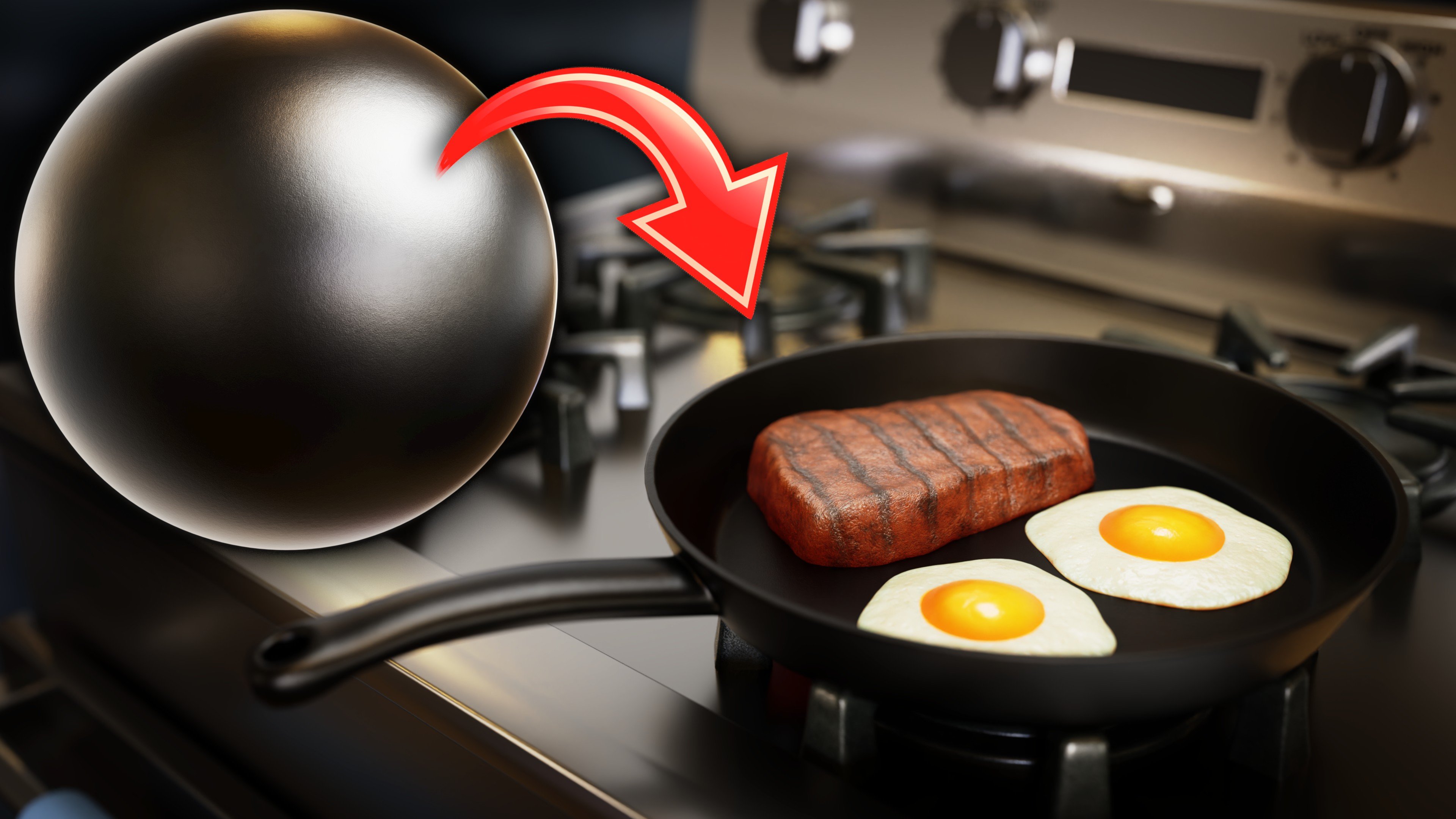 Procedural Cast Iron Material