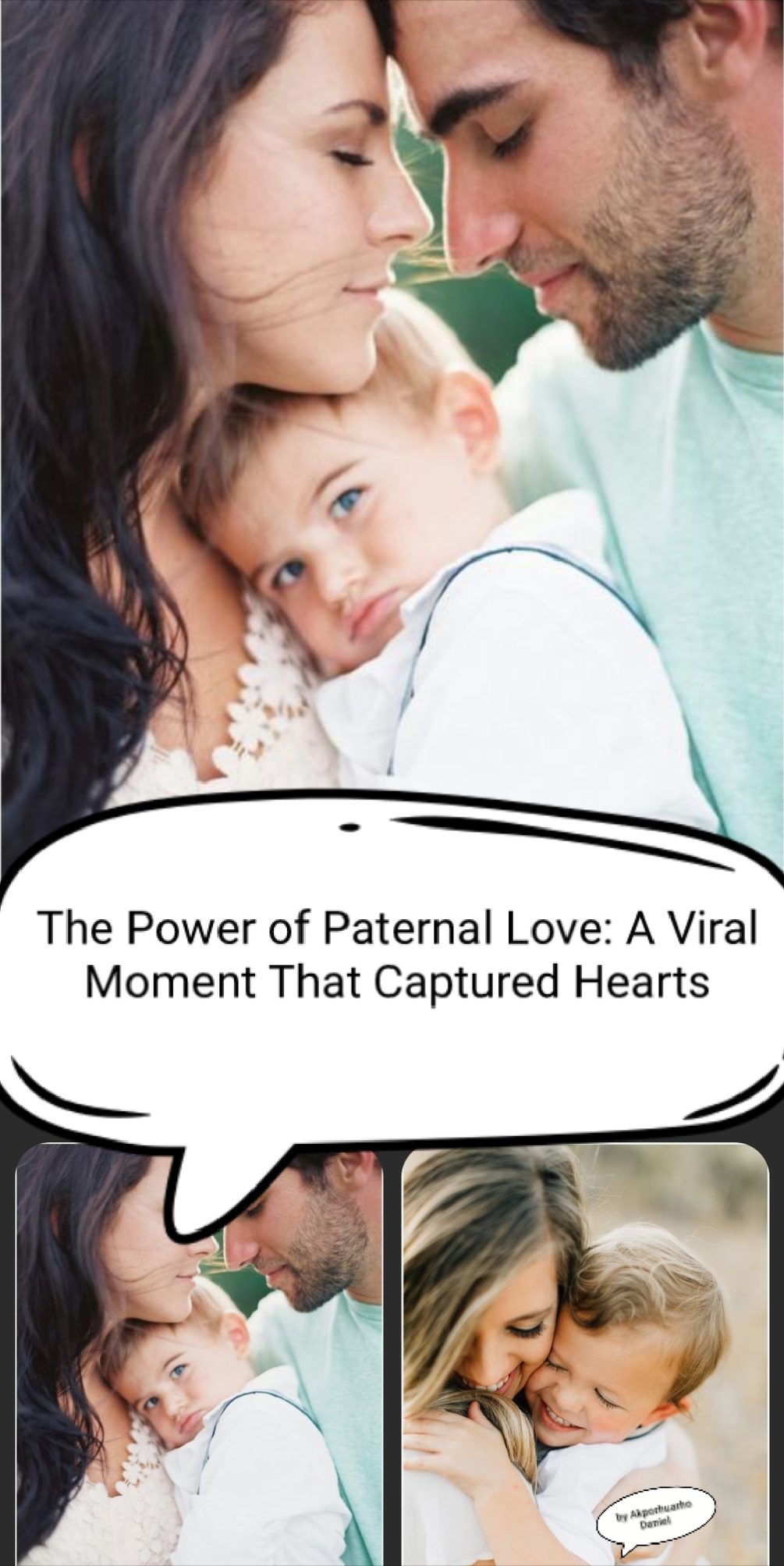 The Power of Paternal Love: A Viral Moment That Captured Hearts