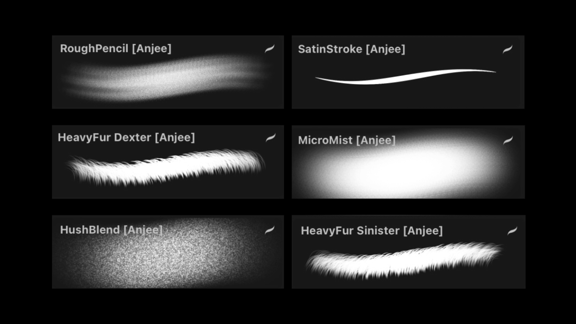 Essential Brush Set - By AnjeeArt