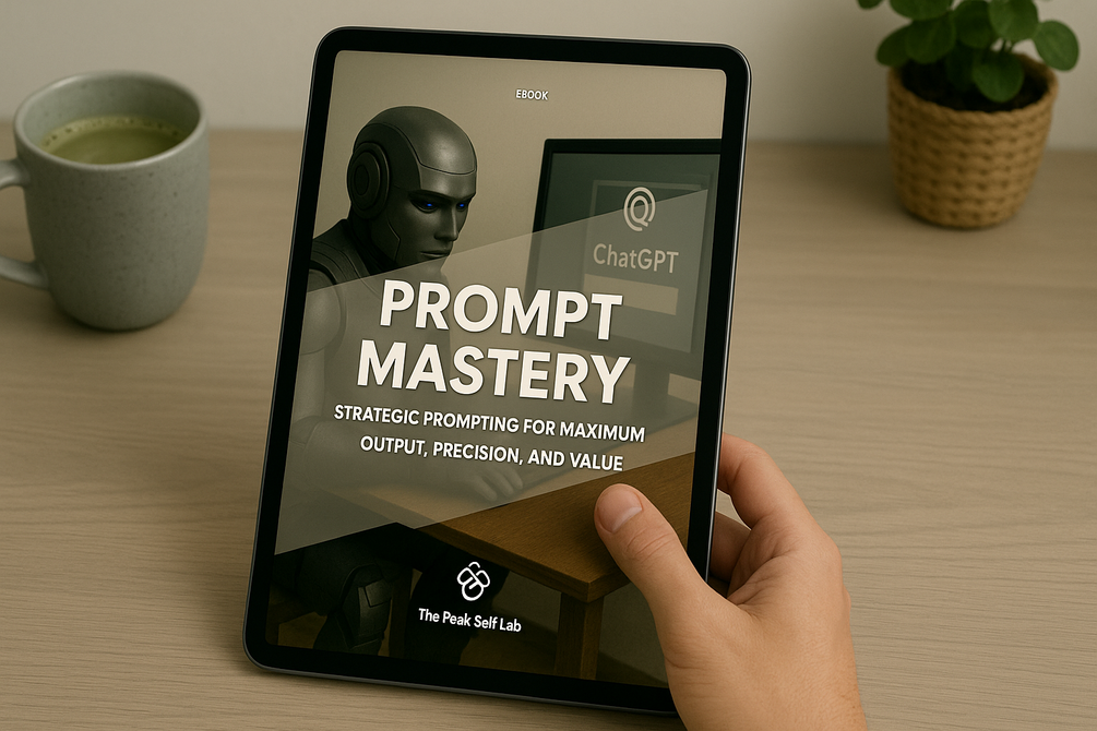 Prompt Mastery: Strategic Prompting for Maximum Output, Precision and Value