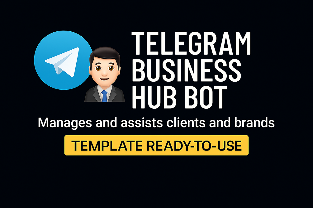 Telegram Order & Payment Bot – Sell Products via Telegram