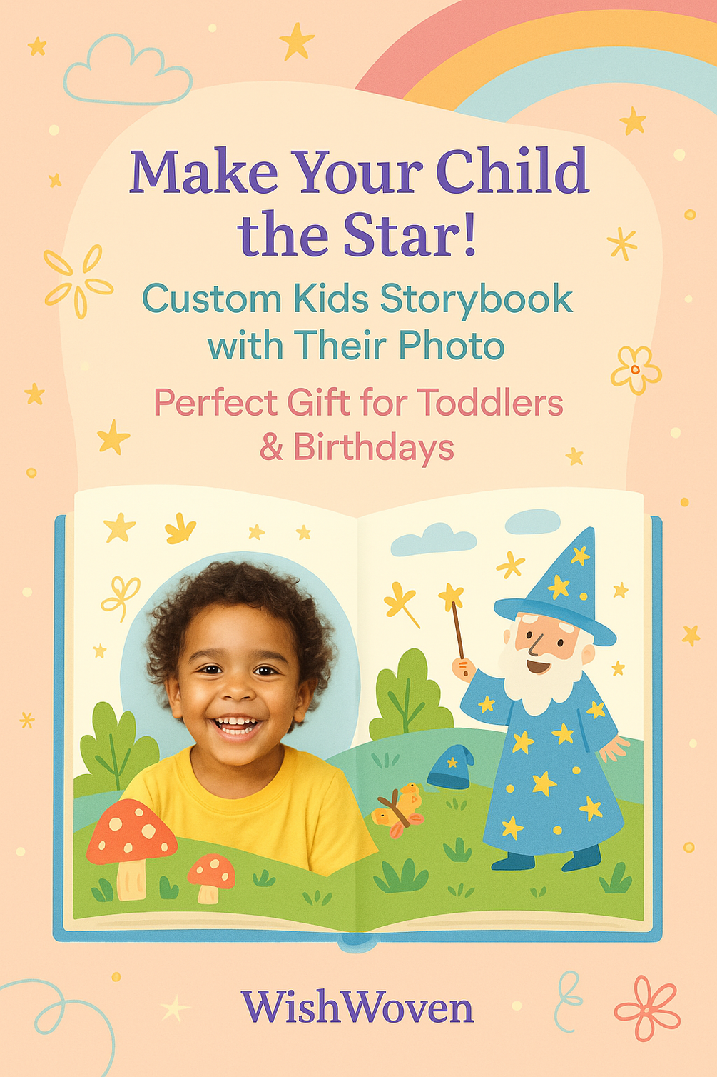 Custom Storybook for your Kids with Their Photo – Perfect of their ...