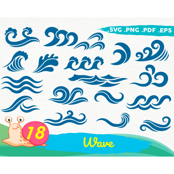 Wave Svg, Wave svg bundle, Wave cut file, Wave, Wave clipart,Wave ...