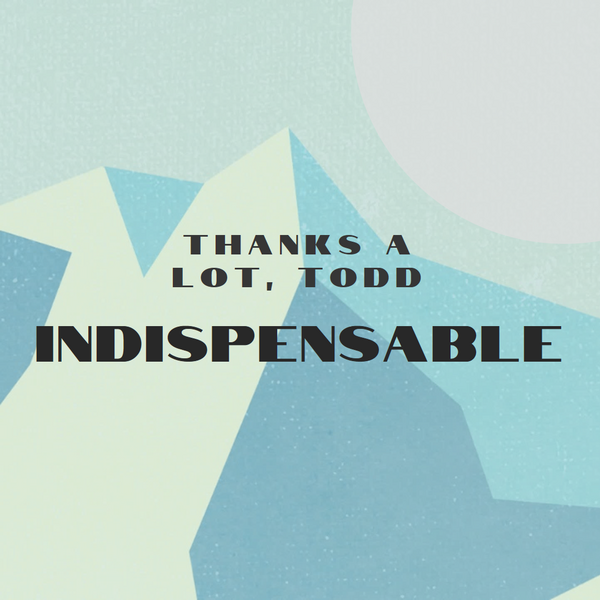 Thanks a lot, Todd
