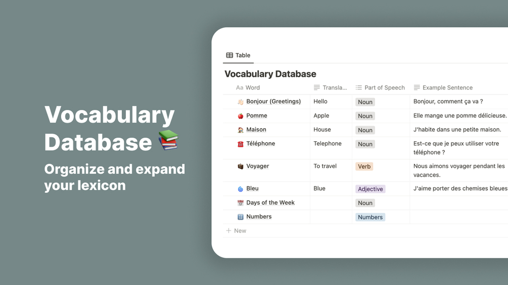 Language Learning: Launchpad Template