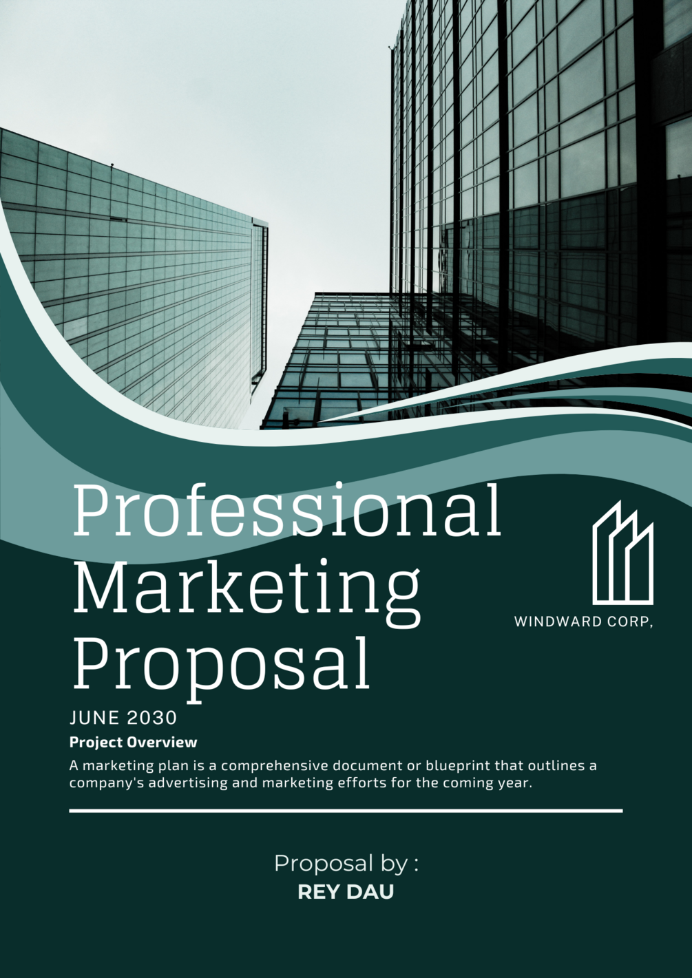 "Green Modern Business Proposal Template – Editable in Canva (Startup ...