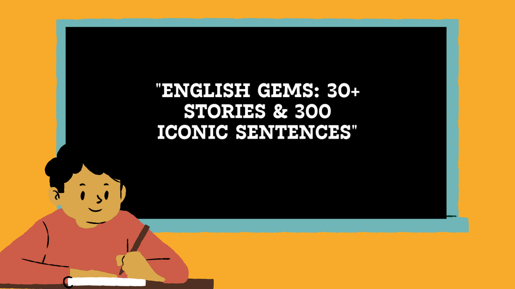 "English Gems: 30+ Stories & 300 Iconic Sentences"