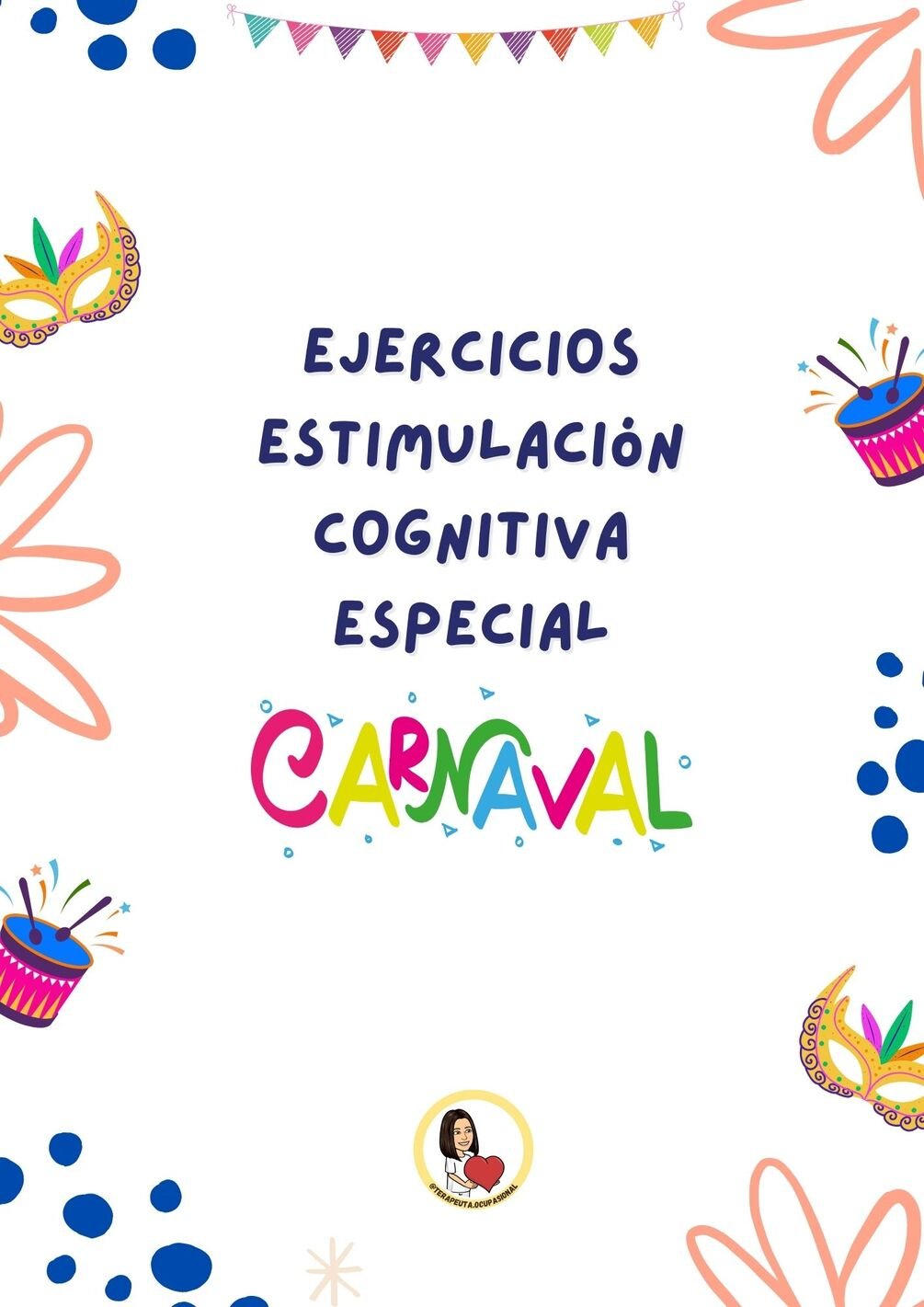 Ejercicios de estimulación cognitiva: Carnaval