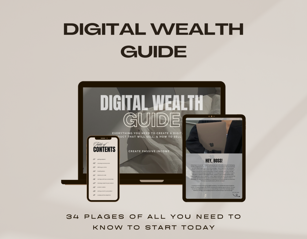 Digital Wealth Guide Bundle To Passive Income With Master Resell Rights