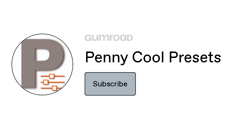 Penny Cool Presets