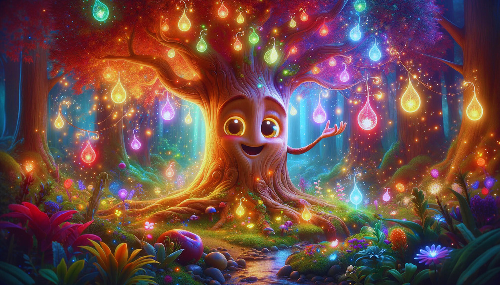 The Talking Tree and the Magical Seeds