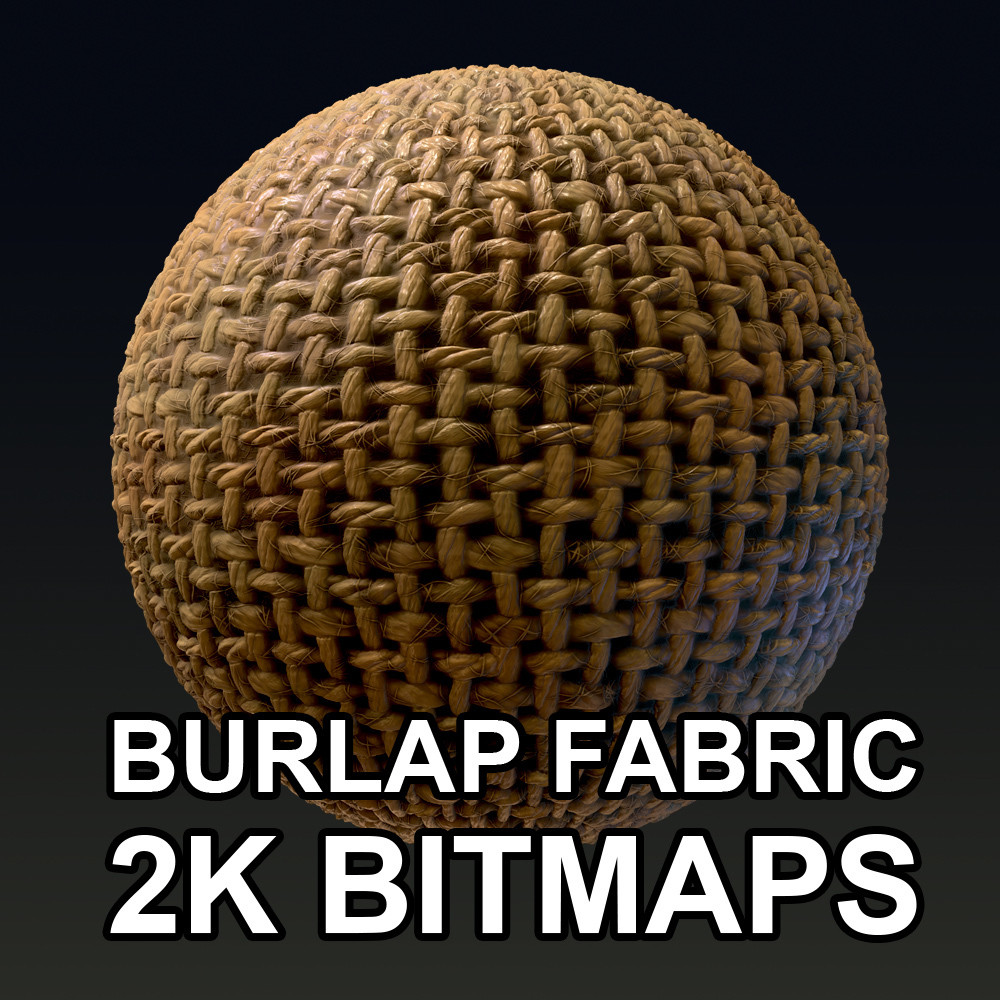 Burlap fabric Bitmaps