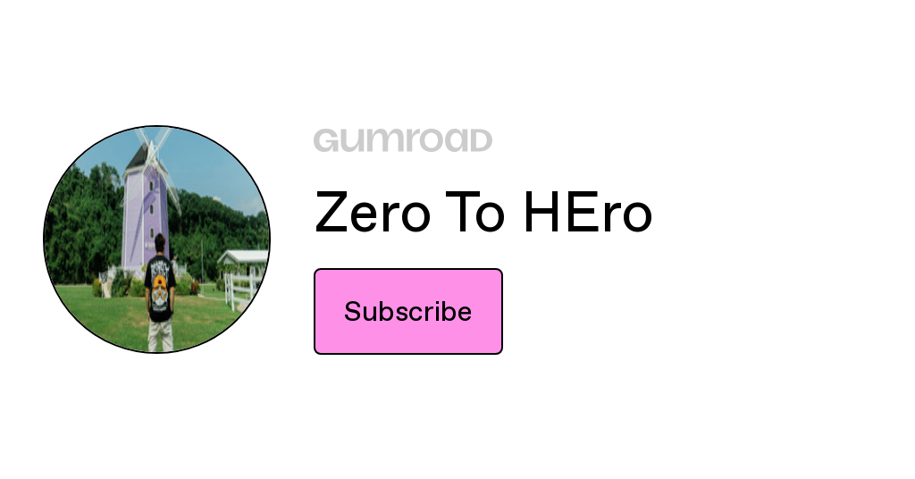 Zero To HEro