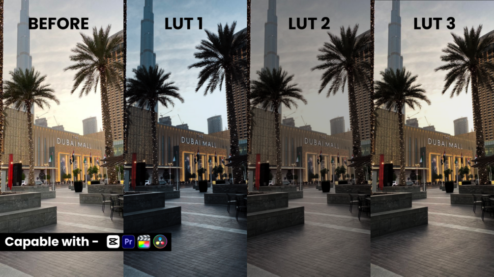 Dark Aesthetic Presets (Lighter & Darker version) + Dark & Blue Vibes LUT