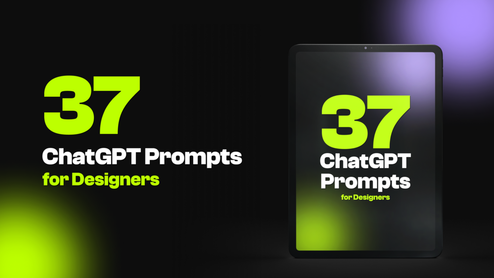 37 ChatGPT Prompts for Designers 🔥 | For Generating Brand Identity ...
