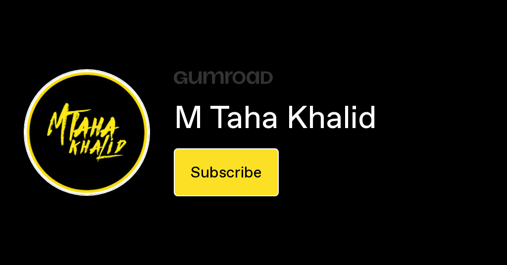 M Taha Khalid