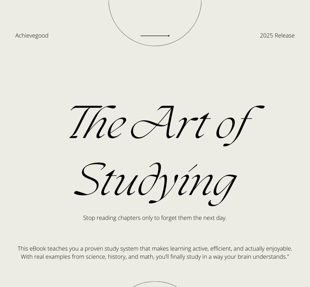 The Art Of Studying