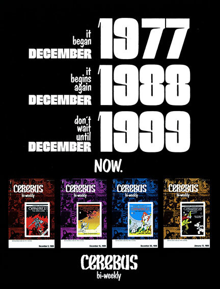 Cerebus Poster - Cerebus Bi-Weekly