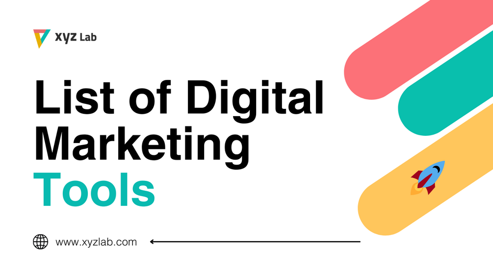 List of Digital Marketing Tools