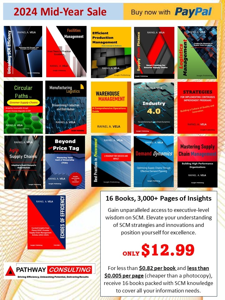 2024 Mid-Year Sale! 16 Books, +3000 pages of SCM Insight