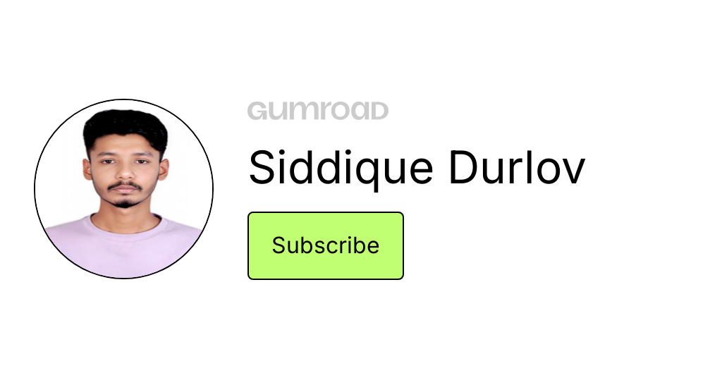 Siddique Durlov