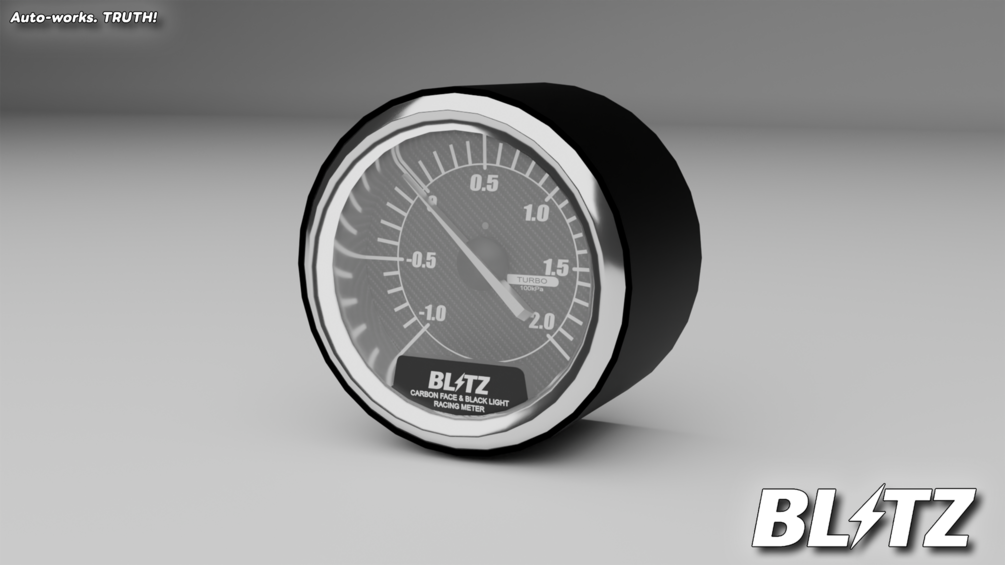 Blitz Boost Gauge