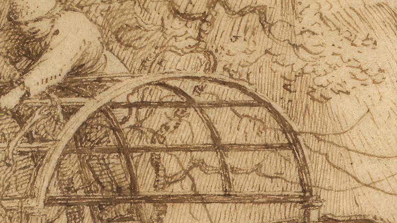 Spring created by Pieter Brueghel the Elder