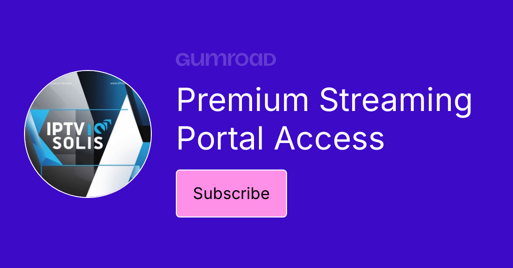 Premium Streaming Portal Access