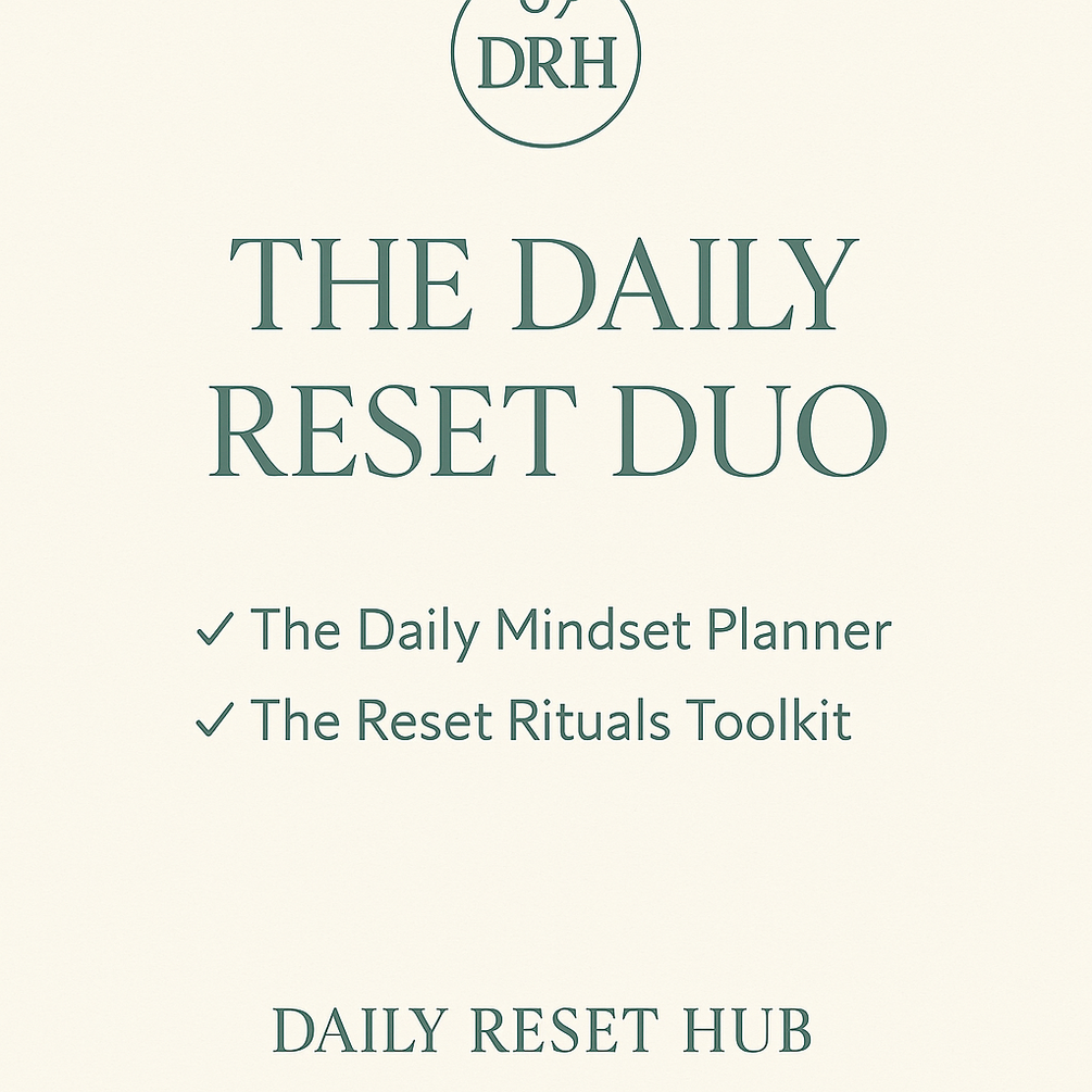 The Daily Reset Duo – Planner + Rituals by Daily Reset Hub