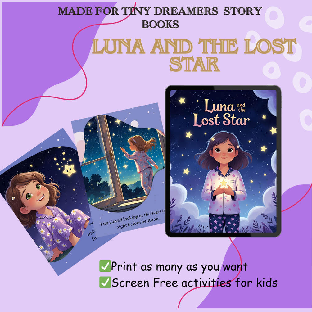 Luna and the Lost Star - Story Book