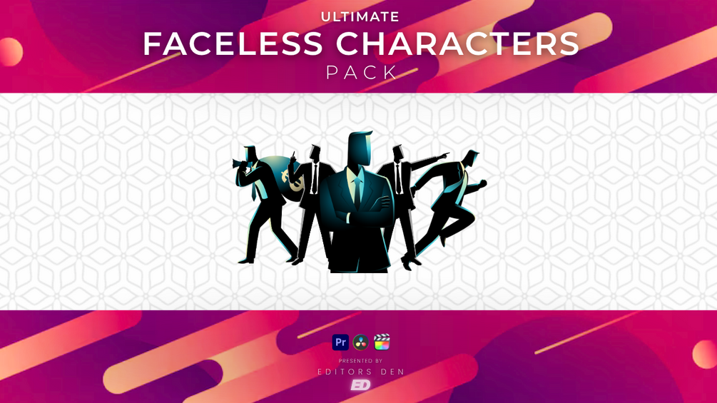 Ultimate Faceless Characters Pack