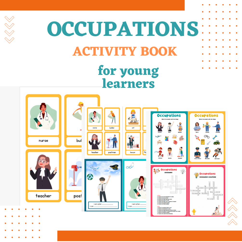 Occupations Activity Book
