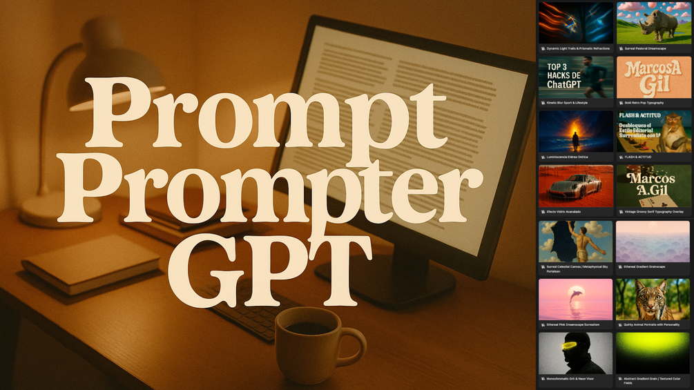 GPT Prompt Prompter: crea prompts pro en segundos