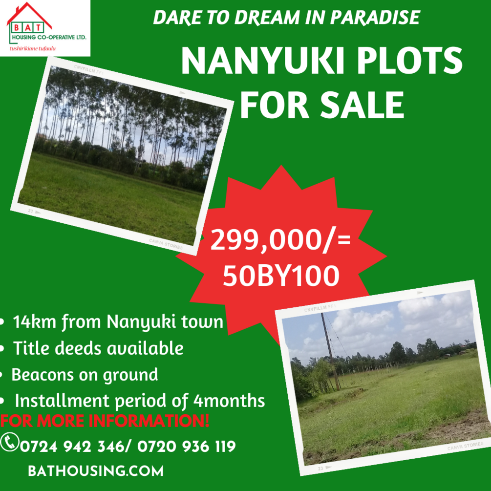 Nanyuki plots for sale